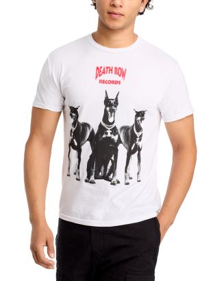 Death Row Records Doberman Trio Short Sleeve Graphic Tee | Bloomingdale's