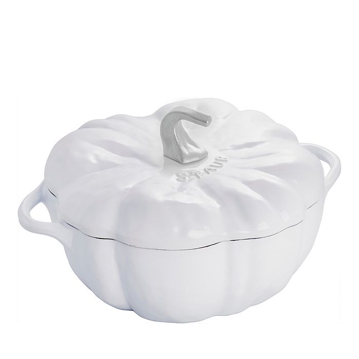 Staub Cast Iron 3.5 qt. Pumpkin Cocotte | Bloomingdale's