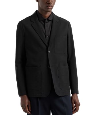 Click here for Emporio Armani Technical Seersucker Blazer prices