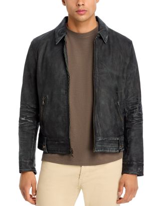 John Varvatos Sorcha Leather Jacket | Bloomingdale's