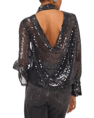 Sequin Tops for Women - Bloomingdale's