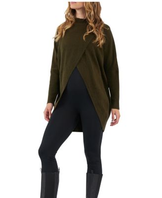 Click here for Ripe Maternity Hallie Cross Over Knit Sweater prices