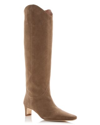 Click here for Staud Womens Western Wally Suede Tall Boots prices