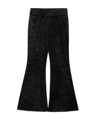 Truce Girls' Velour Flare Pants - Big Kid | Bloomingdale's