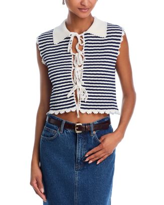 Sea Addy Striped Vest | Bloomingdale's