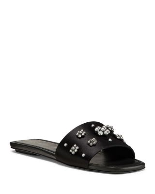Stuart Weitzman Women's Poppy Slide Sandals | Bloomingdale's
