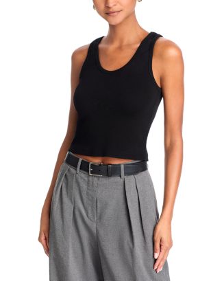 perfectwhitetee Blondie Rib Knit Tank Top | Bloomingdale's