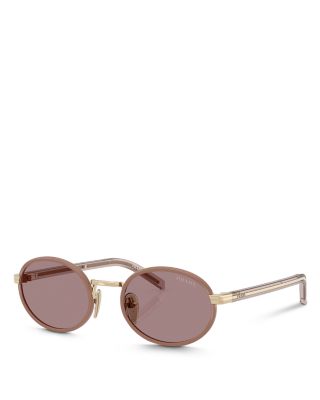 Click here for Prada Pr B56S Oval Sunglasses  52mm prices