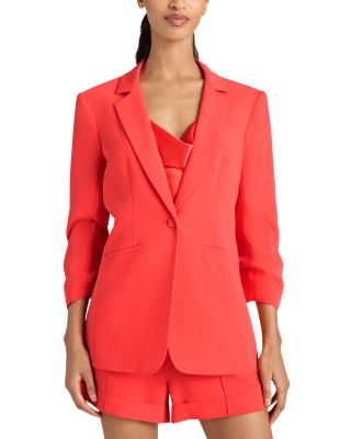 Click here for Cinq a Sept Khloe Ruched-Cuff Blazer prices