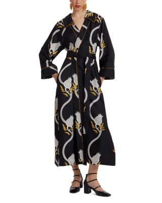 La DoubleJ Midnight Silk Dress | Bloomingdale's