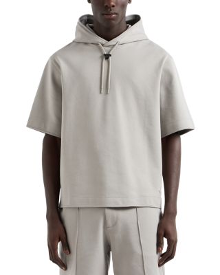 Click here for Emporio Armani Textured Short Sleeve Sweatshirt prices