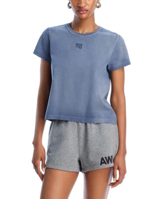 Click here for alexanderwang. t Essential Shrunk Logo Tee prices