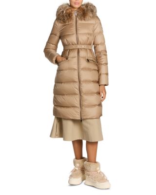 Click here for Moncler Boedic Belted Puffer Coat prices
