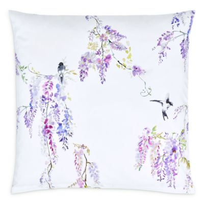 Click here for Christian Fischbacher Purple Rain Floral Sateen Eu... prices