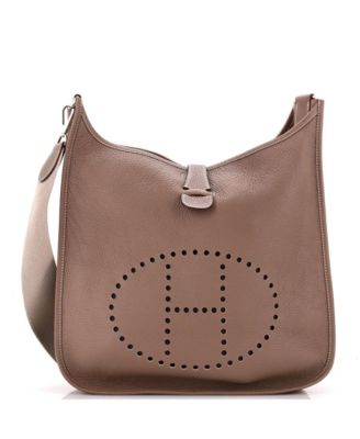 Pre-owned Pre-owned Hermes Hermes Gm Evelyne Bag Gen Ii Clemence | ModeSens