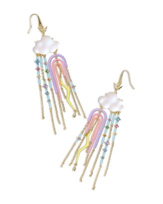 Kendra Scott Celeste Crystal Cloud Statement Earrings | Bloomingdale's