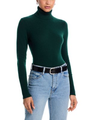 Click here for Aqua 100 Cashmere Turtleneck Sweater - Exclusive prices