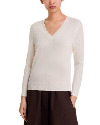 Click here for C by Bloomingdales Cashmere Cashmere V Neck Sweate... prices