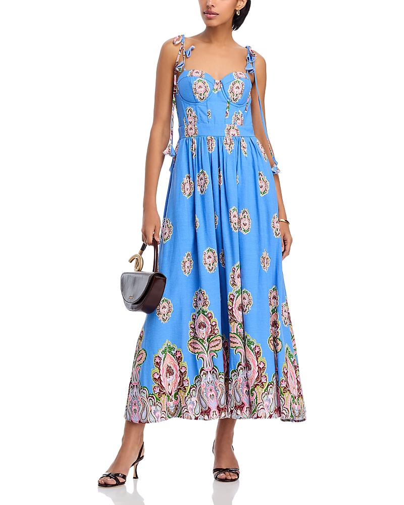 Click here for Aqua Ombre Paisley Midi Dress- Exclusive prices