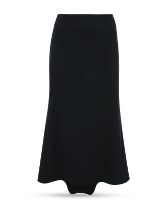 Victoria Beckham Kick Detail Skirt | Bloomingdale's