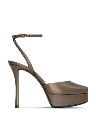 Click here for Saint Laurent Womens La Scandale Platform Sandals... prices