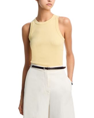 Veronica Beard Jordyn Cropped Tank Top | Bloomingdale's