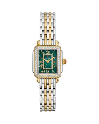 MICHELE Deco Madison Mini Watch, 23mm x 24mm | Bloomingdale's
