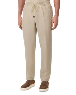 Click here for Boggi Milano City Linen Tapered Trousers prices
