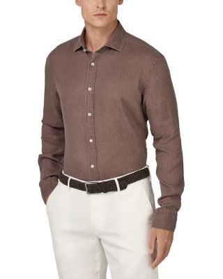 Click here for Boggi Milano Linen Button Front Shirt prices