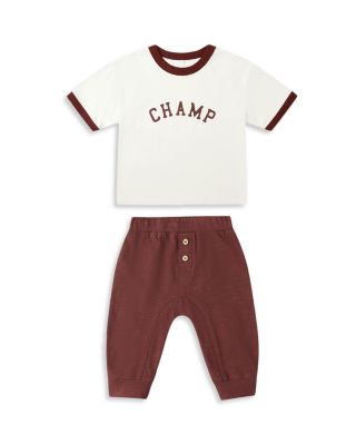 Click here for Rylee + Cru Boys Champ Ringer Tee & Pants Set - Ba... prices