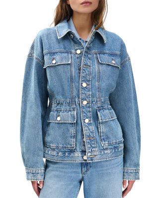 Click here for rag & bone Amy Cinched Denim Jacket prices