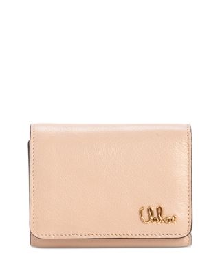 Chloe Iconic Leather Trifold Wallet