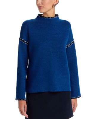 Click here for T Tahari Funnel Neck Sweater prices
