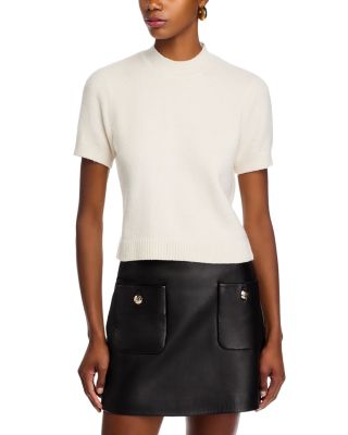 Click here for French Connection Vhari Knit Mock Neck Top prices