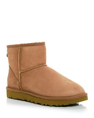 Ugg Womens Classic Ii Pull On Mini Boots - Chestnut