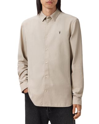 Click here for Allsaints Birchwood Slim Fit Long Sleeve Shirt prices