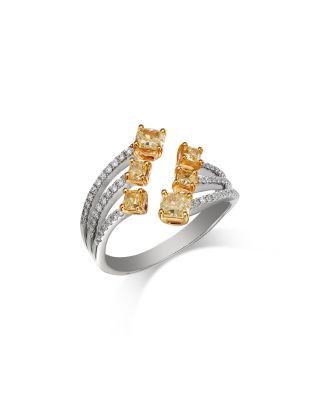 Click here for Bloomingdales Fine Collection Yellow & White Diamo... prices