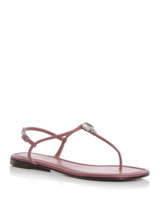 Click here for Giuseppe Zanotti Womens Embellished Thong Sandals prices