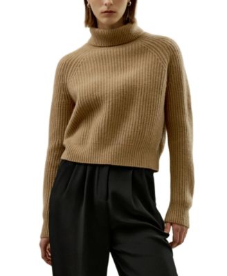Click here for Lilysilk Cashmere Textured Turtleneck Sweater prices