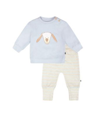 Click here for Deux par Deux Boys Organic Cotton Pant and Top Set... prices