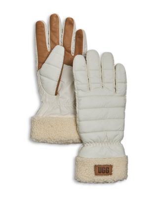 Click here for Ugg UGGFluff Cuff Gloves prices