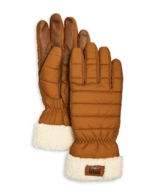 Click here for Ugg UGGFluff Cuff Gloves prices