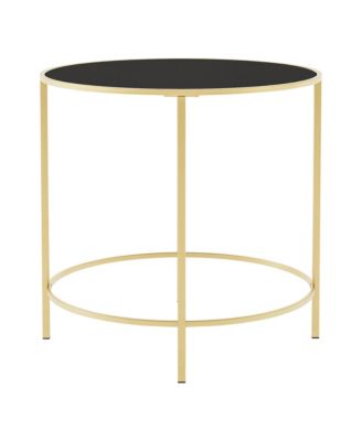 Click here for Furniture of America Tela 22-inch Glass Top Round... prices