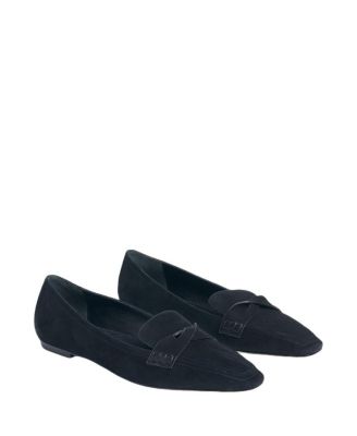 Click here for Marion Parke Womens Courtney Suede Loafer prices