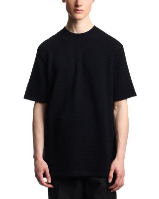 Click here for Emporio Armani Geometric Jacquard Jersey Tee prices