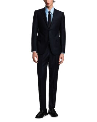 Click here for Emporio Armani M Line Slim Fit Herringbone Wool Su... prices