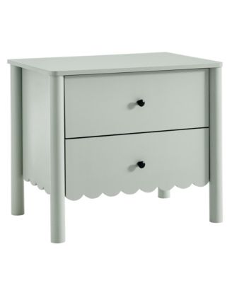 Click here for Modway Emmeline Scalloped 2-Drawer Nightstand prices