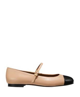 Click here for Margaux Womens The Cap-Toe Demi Jane Flats prices