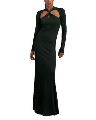 Click here for Reiss Vivienne Cut Out Knitted Maxi Dress prices
