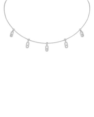 Click here for Messika 18K Gold Move Uno Diamond Pave Pampille Ch... prices